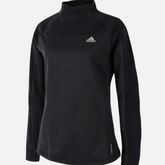 adidas | Tops | Adidas Own The Run Warm Coverup Long Sleeve Top | Poshmark